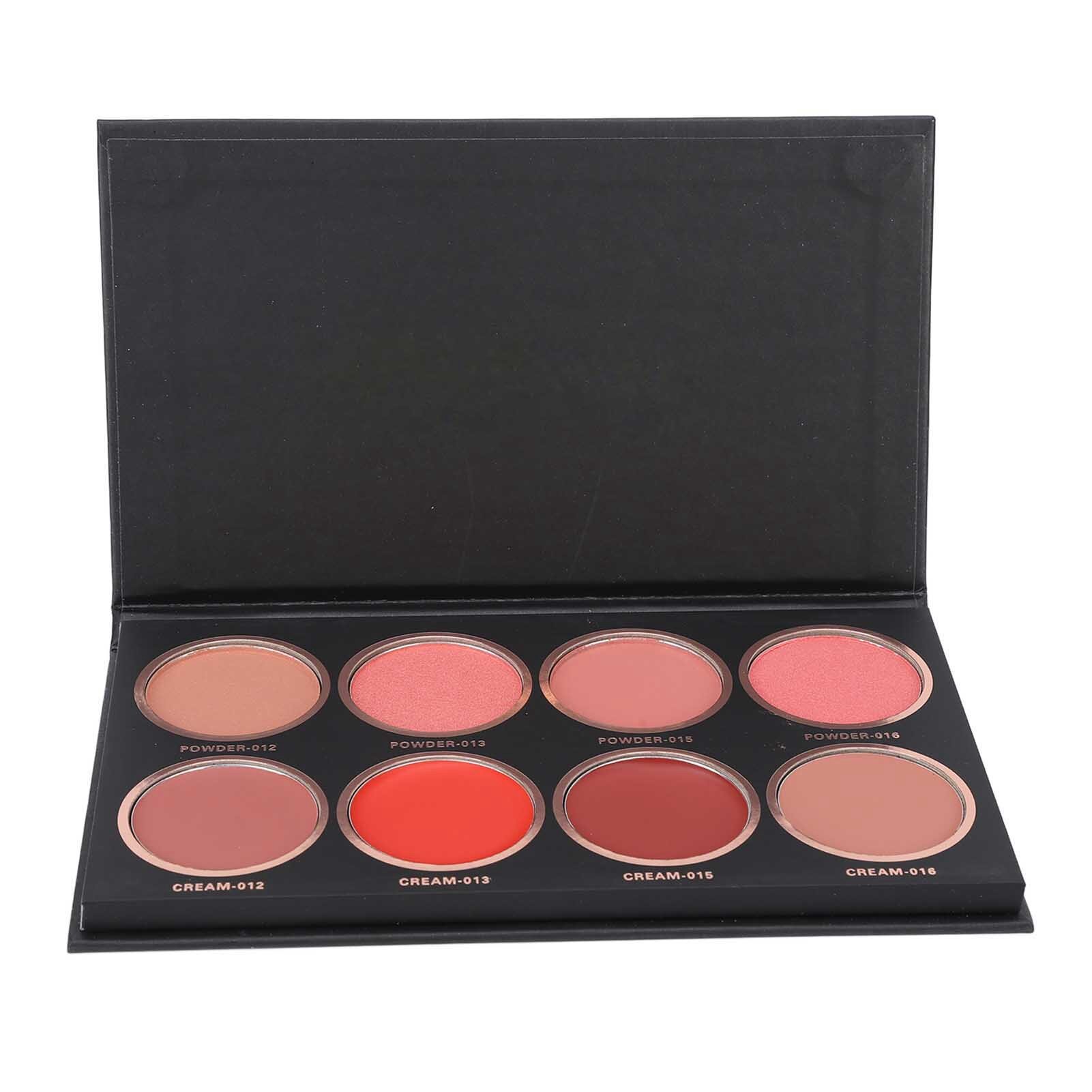 Палетка румян Langmanni 8 цветов, матовая пудра для макияжа лица, многофункциональная