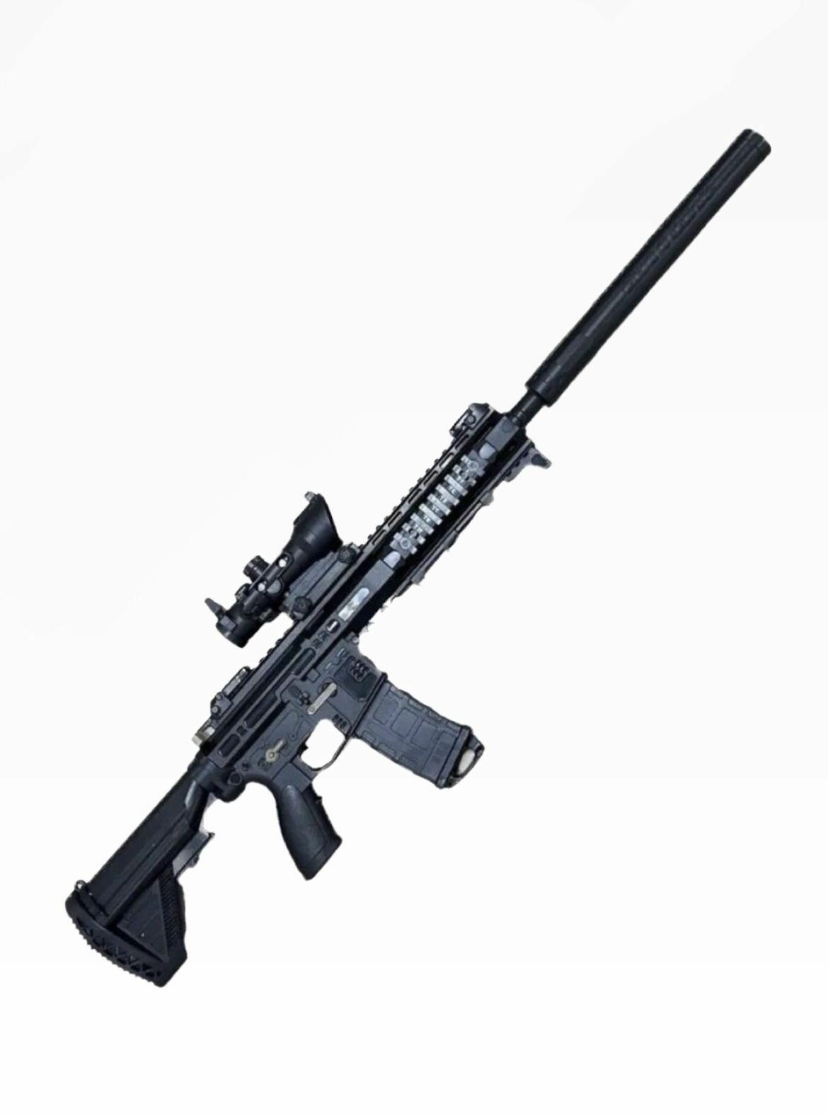 Гидрогелевый Детский черный Автомат Орбиз М416