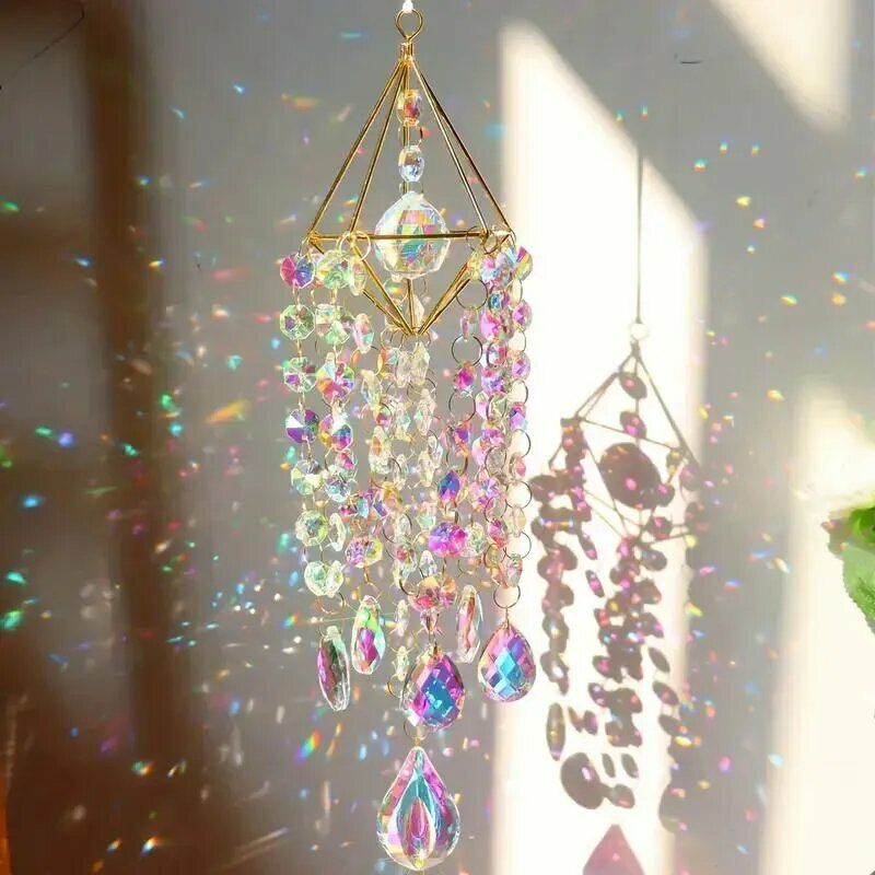 Хрустальный ловец солнца, кристалл, ловец снов, подвесная призма(набор из 1 предметов)