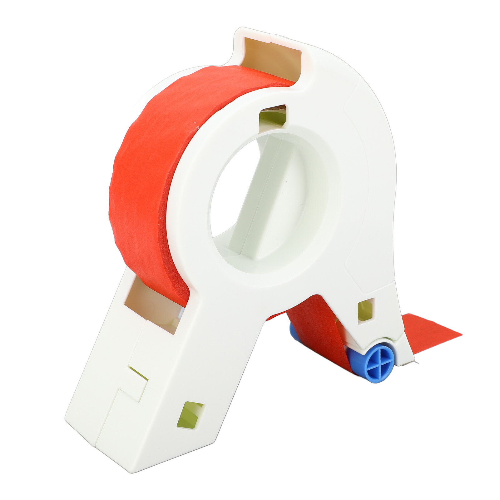 Аппликатор для малярной ленты с 5 рулонами, красные ленты, 3 ролика, дизайн, машина для наклейки швов, диспенсер для обустройства дома