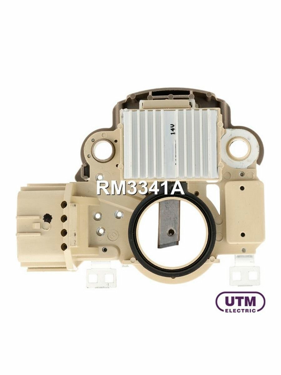Регулятор генератора UTM RM3341A, для Mitsubishi, металл, пластик, бежевый