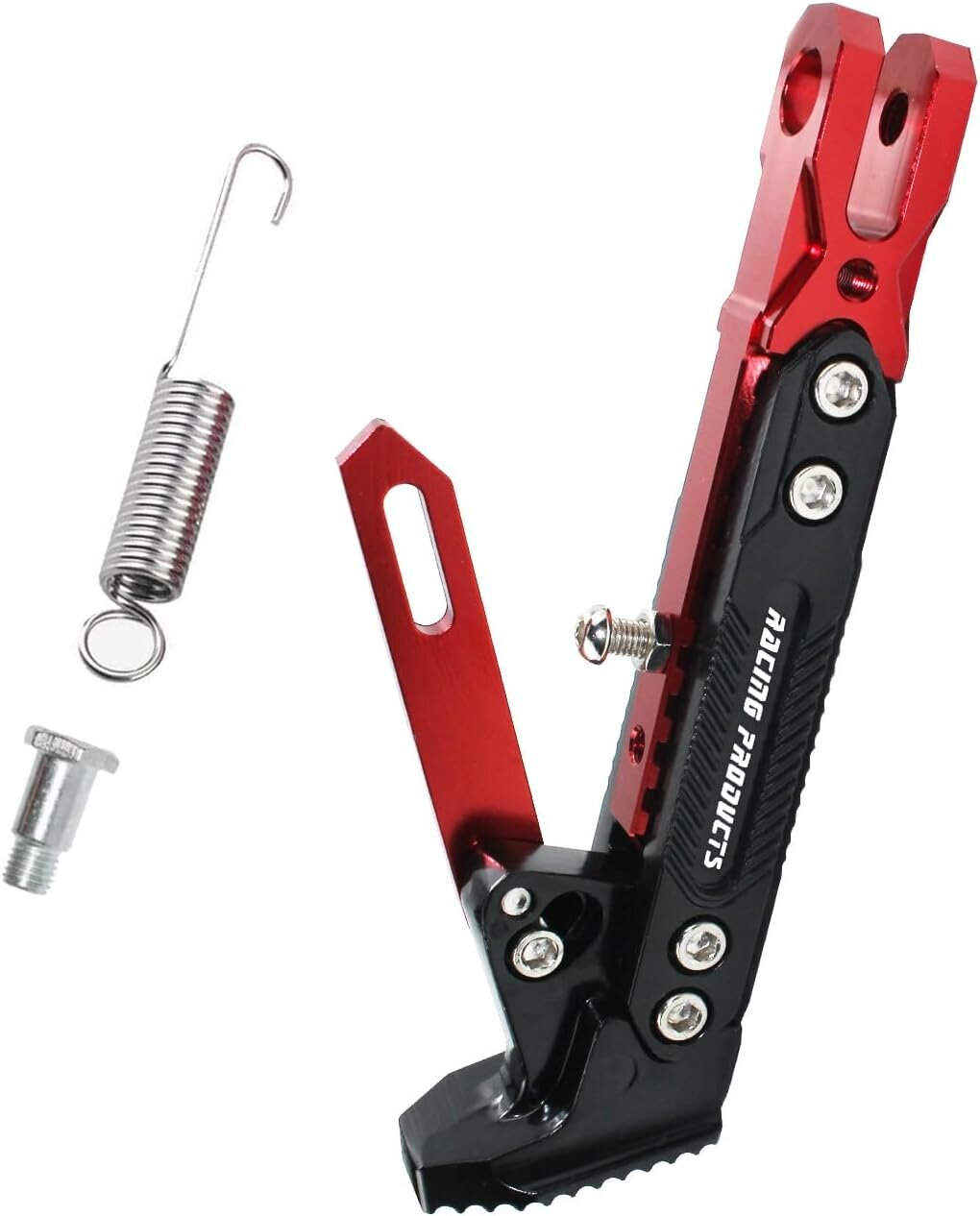 Подставка для мотоцикла Регулируемые нескользящие боковые подножки для парковки