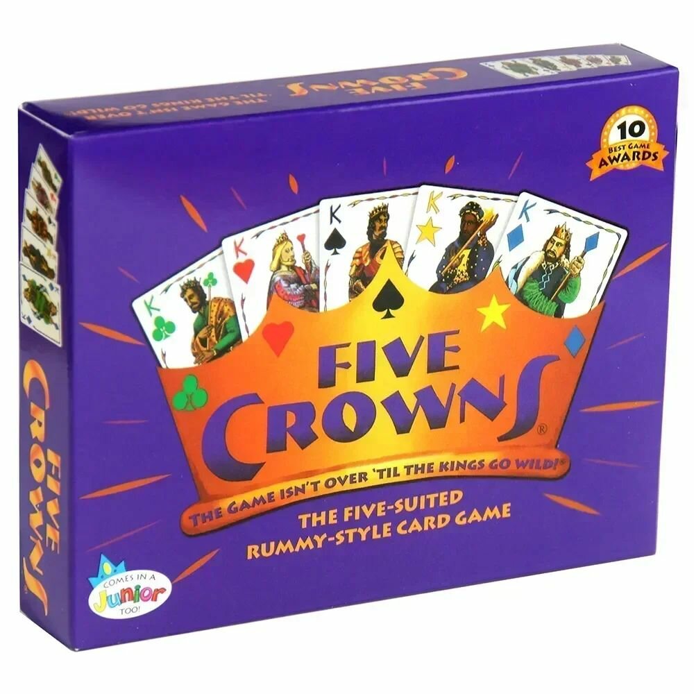 Настольная карточная игра Настольная Five Crowns Игра (Карточная) Новая версия игры