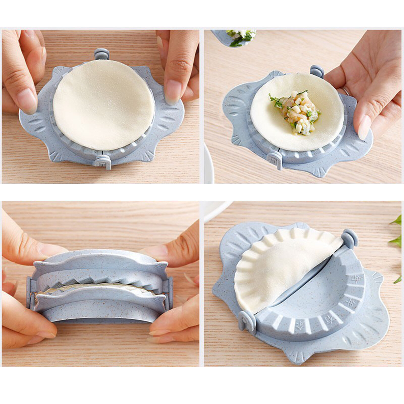 Пресс для теста для пельменей Простая в использовании форма для приготовления пельменей и вареников для семейных посиделок на кухне