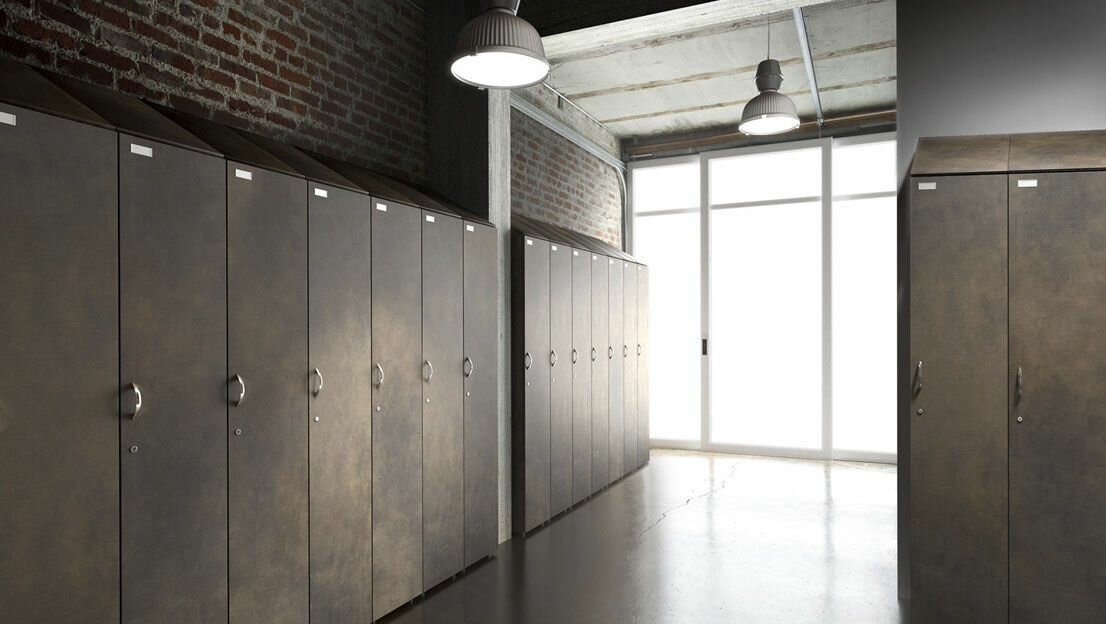 Шкаф для раздевалки 6-секционный