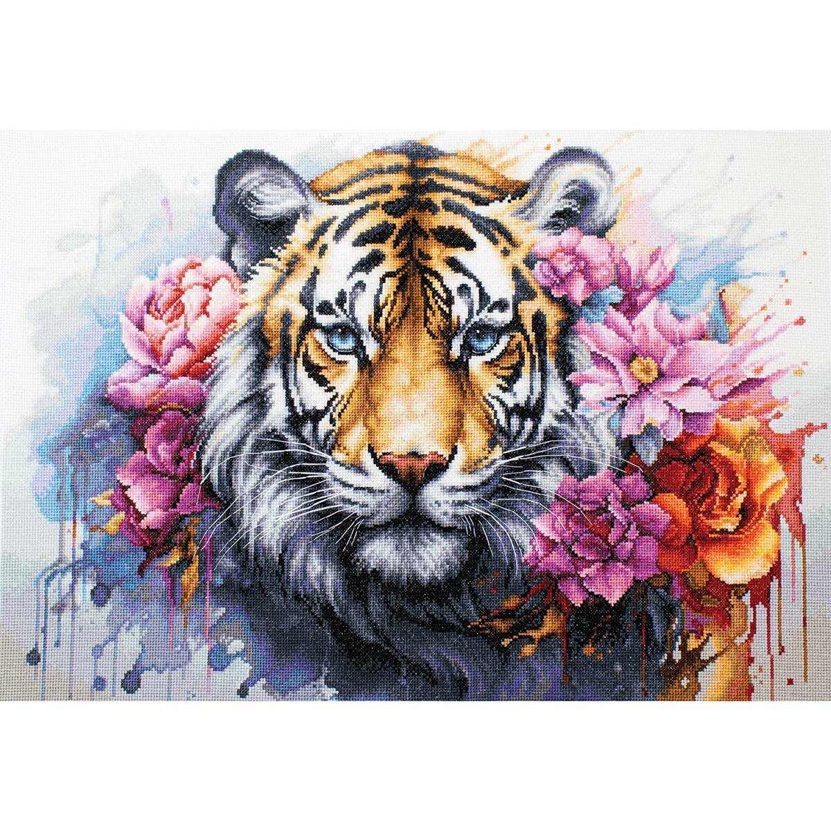 Набор для вышивания крестиком, 'Дикая Жизнь', 48*32 см, Luca-S