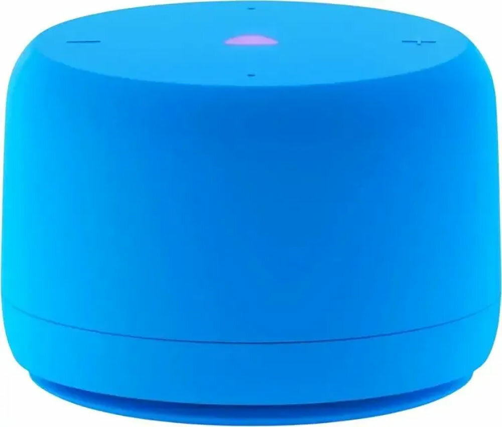 Умная колонка Яндекс Станция Лайт 2 с Алисой, без часов, 6 Вт, синий