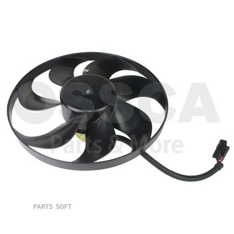 OSSCA 01639 вентилятор радиатора (25060WATT- 345MM) AUDI A3, TT AUDI A3