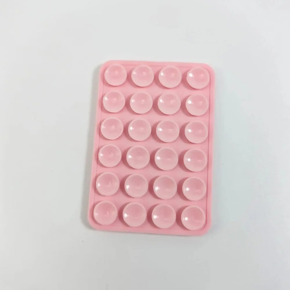 Силиконовая присоска Pink для телефона