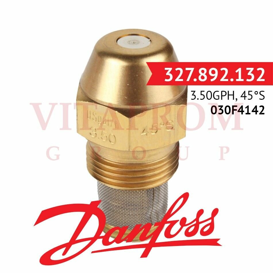 Форсунка Danfoss 3.50GPH, 45S, 030F4142 — фото 1