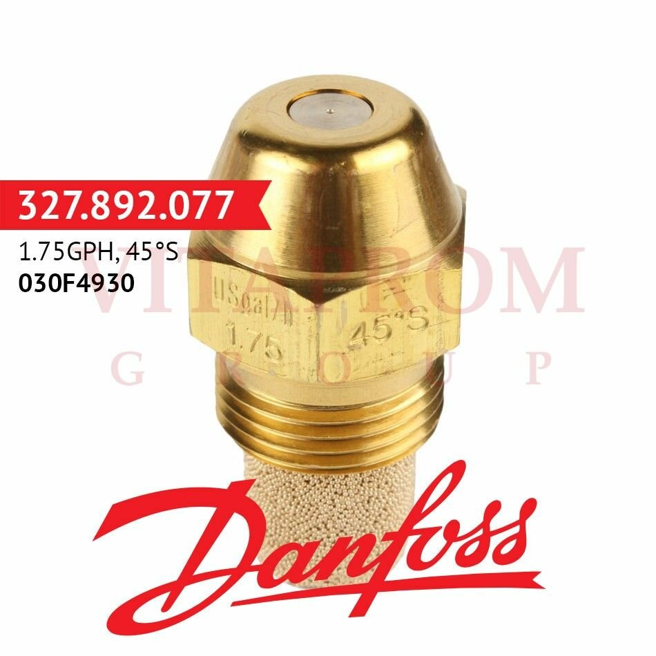 Форсунка Danfoss 1.75GPH, 45S, 030F4930 — фото 1