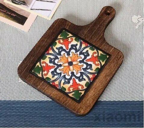 Подставка под горячее "Винтажное мерцание" х 14 см, 1 шт