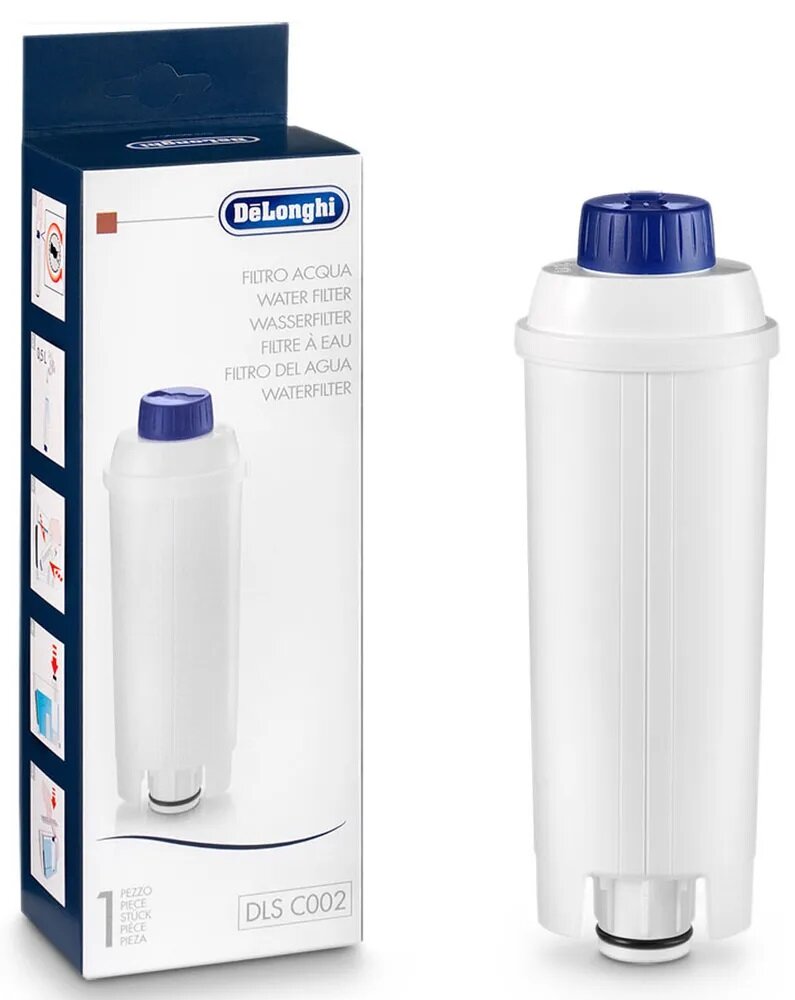 Водяной фильтр для кофемашин Delonghi DELONGHI DLSC 002 белый