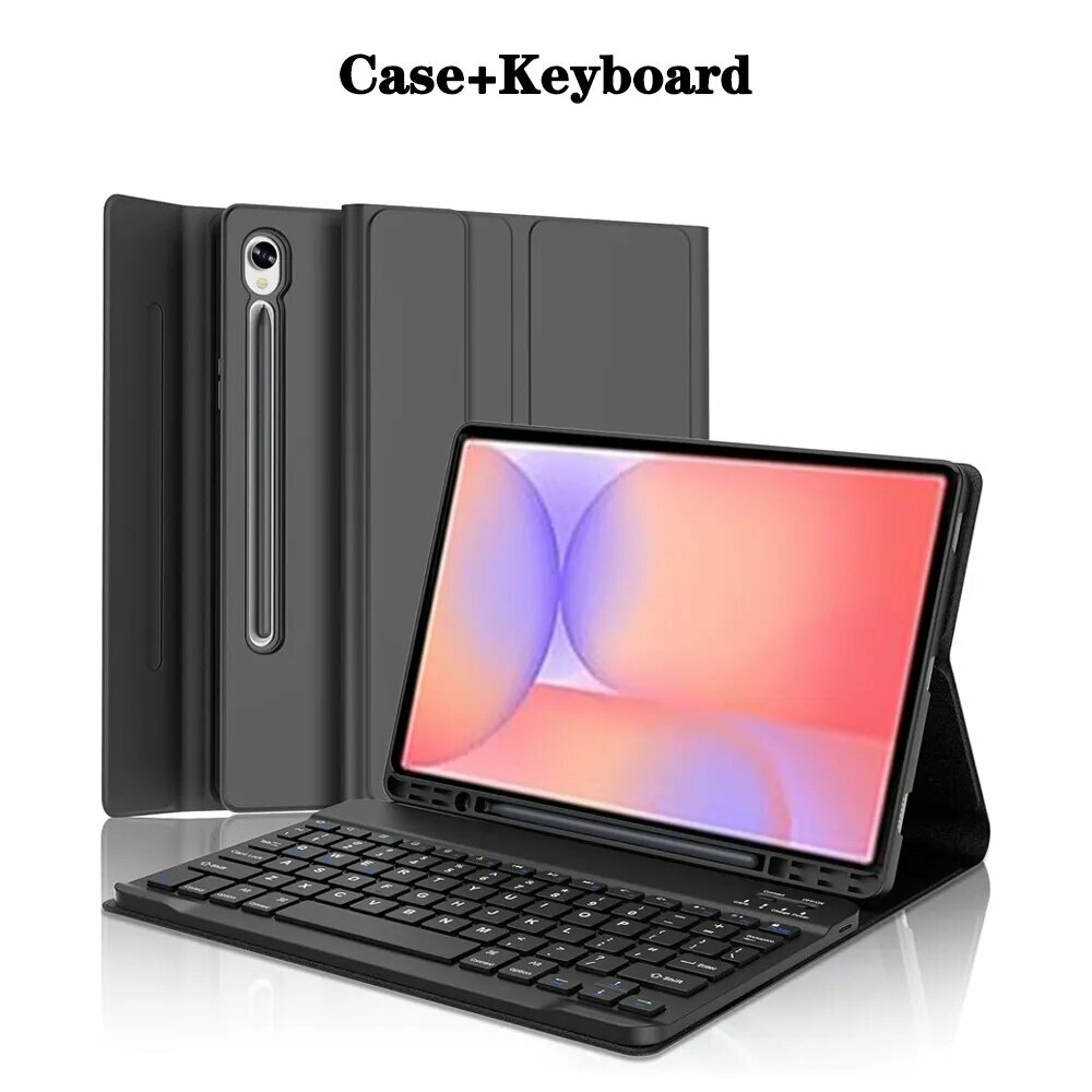 Чехол для планшета Samsung Galaxy Tab S10 Lite 5G 10.9 дюйма, русская клавиатура(Model: SM-X400/X406B)