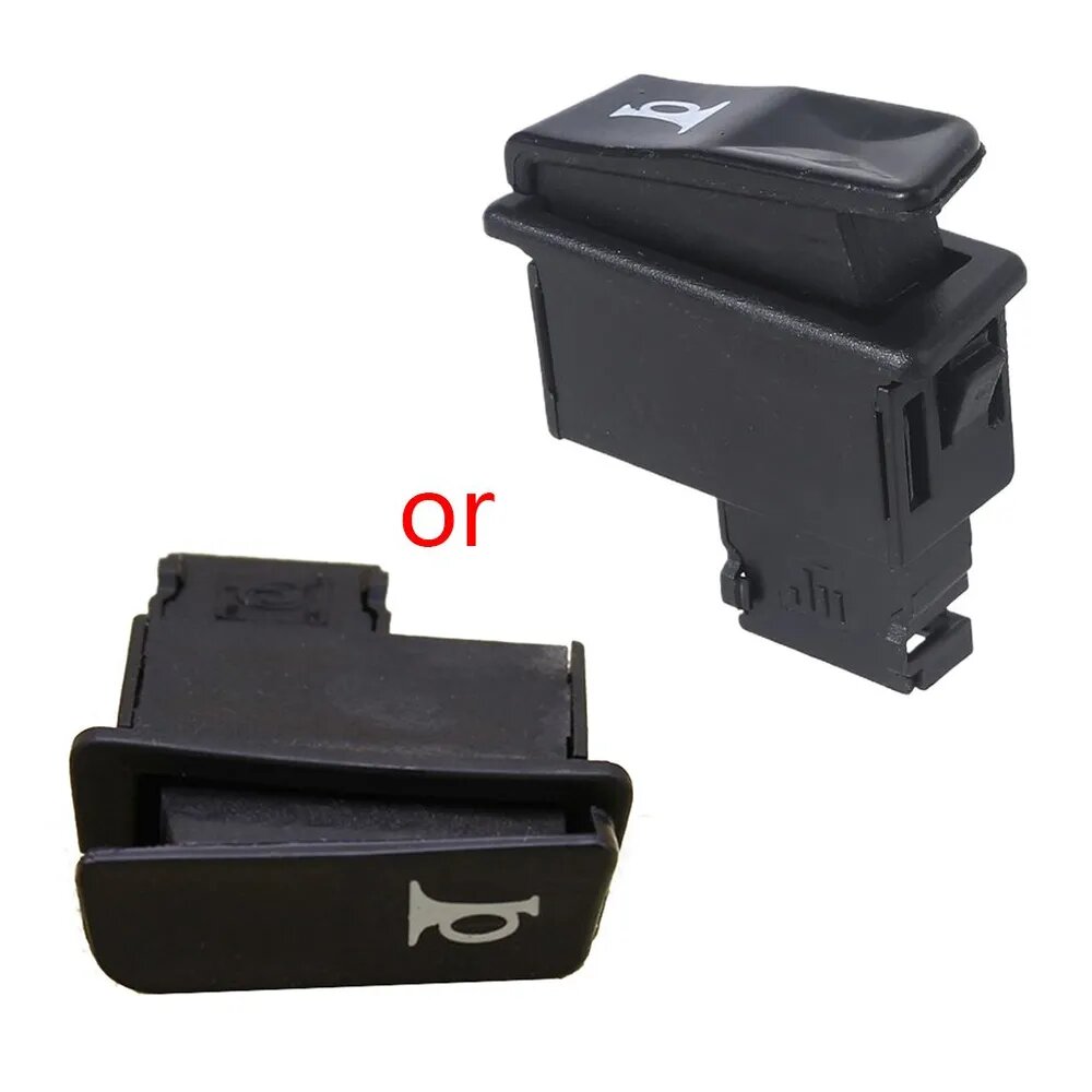 Звуковой сигнал, затемнитель фар, электрические переключатели стартера, кнопки с информационным знаком, подходящие для электромобиля мотоцикла