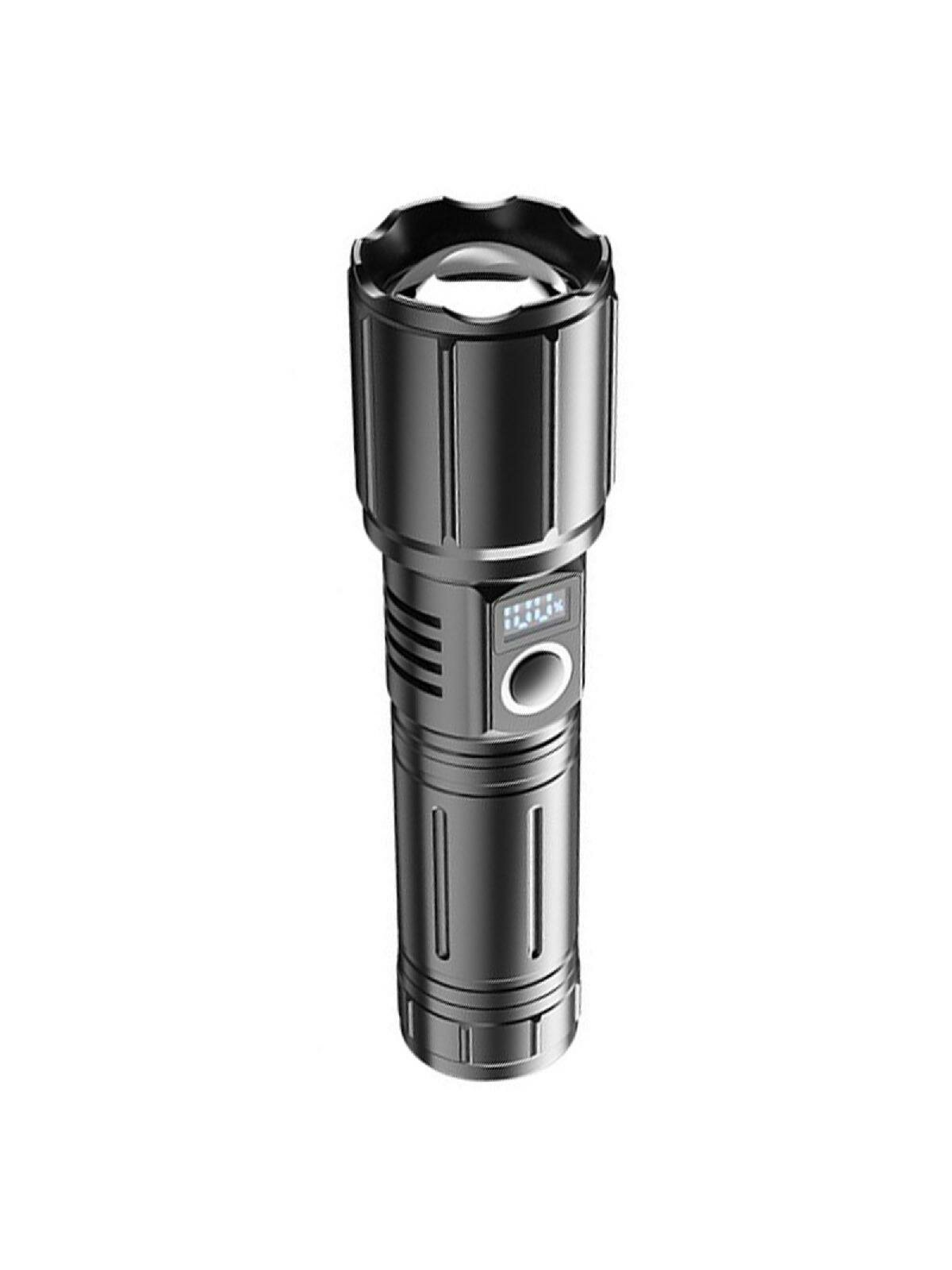 Фонарик P50 USB перезаряжаемый с функцией Powerbank для путешествий кемпинга