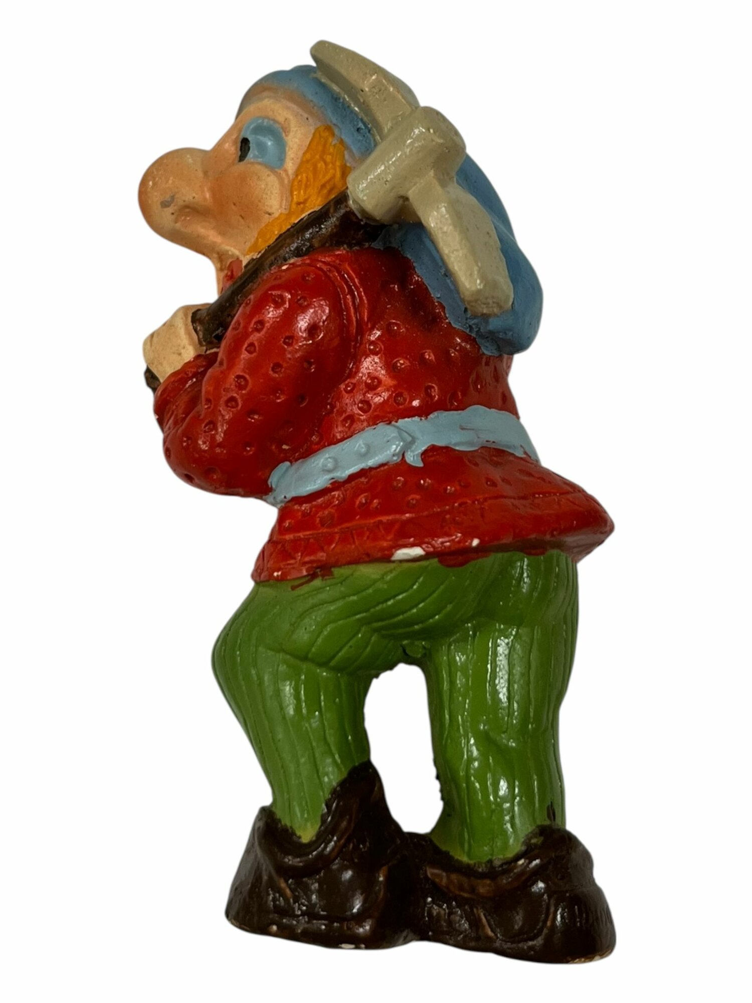 Винтажный керамический гном, Белоснежка и 7 гномов