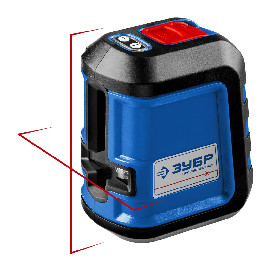Нивелир лазерный линейный Зубр 34902z01 до 15 м, 2 луча, самовыравнивание, IP54, синий