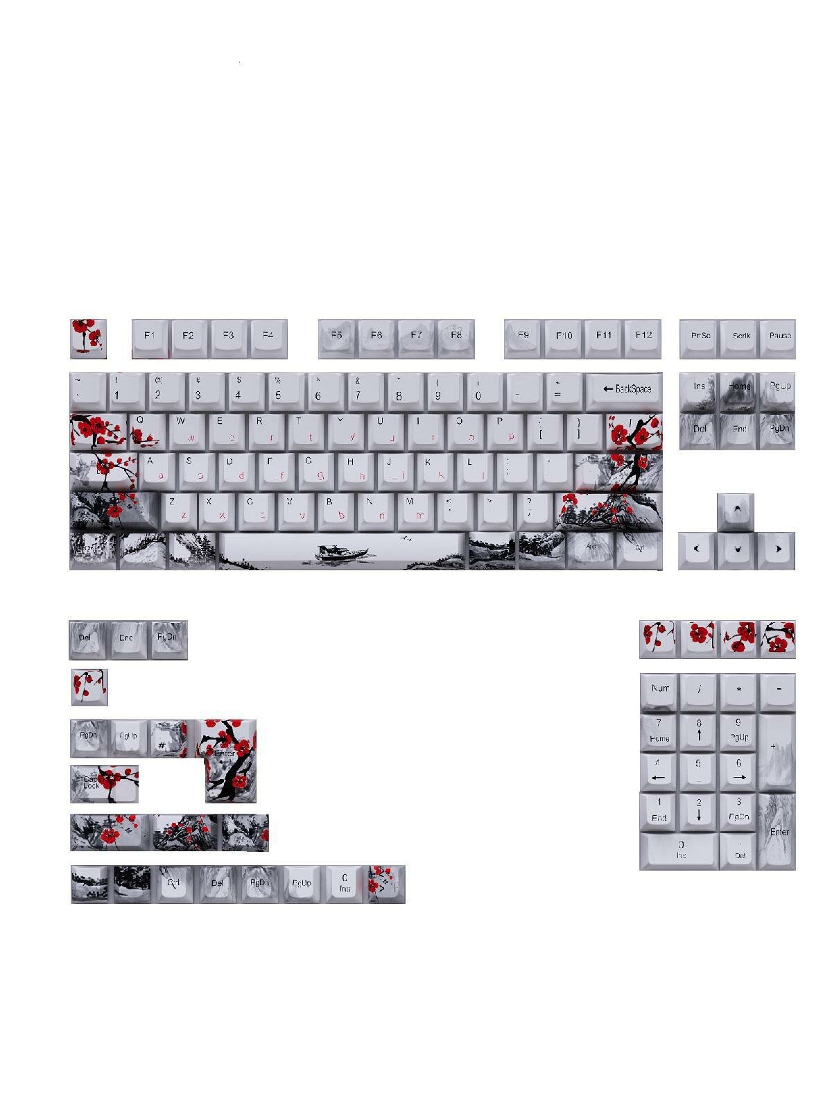 5 x X1c Gen7/8, L14, L15 Миниатюрные красные колпачки 3 мм