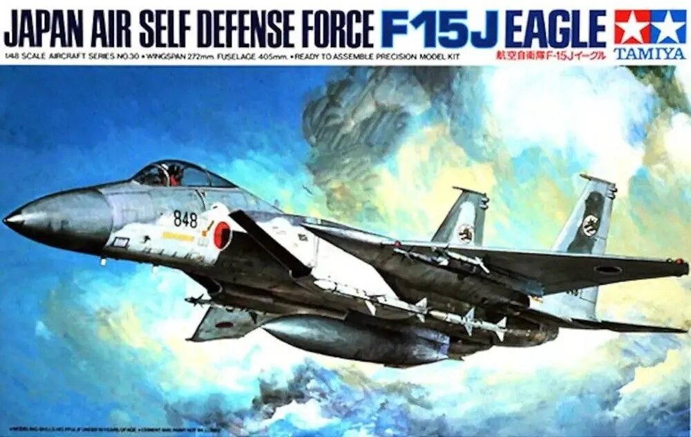 TAMIYA 61030 1/48 F-15J EAGLE JAPAN сборная модель самолета для моделистов