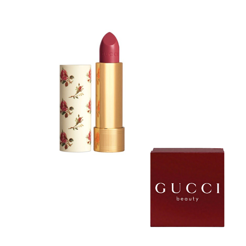 Помада женская GUCCI Golden Tube Floral увлажняющий, оттенок Love above All