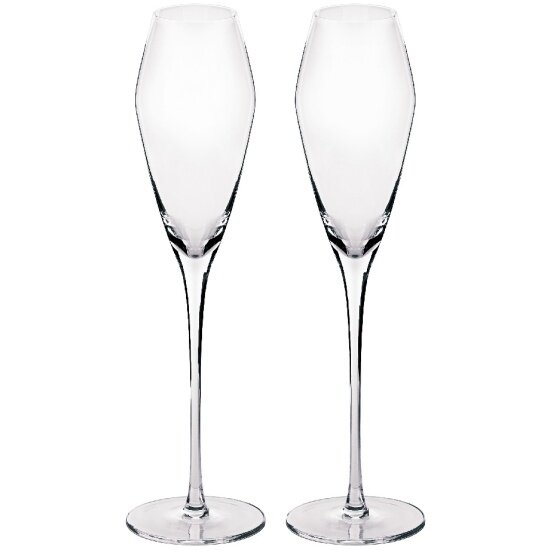 Набор фужеров для шампанского Jewel Ода 220 мл, 2 предмета (стекло) (ПС00135-58)