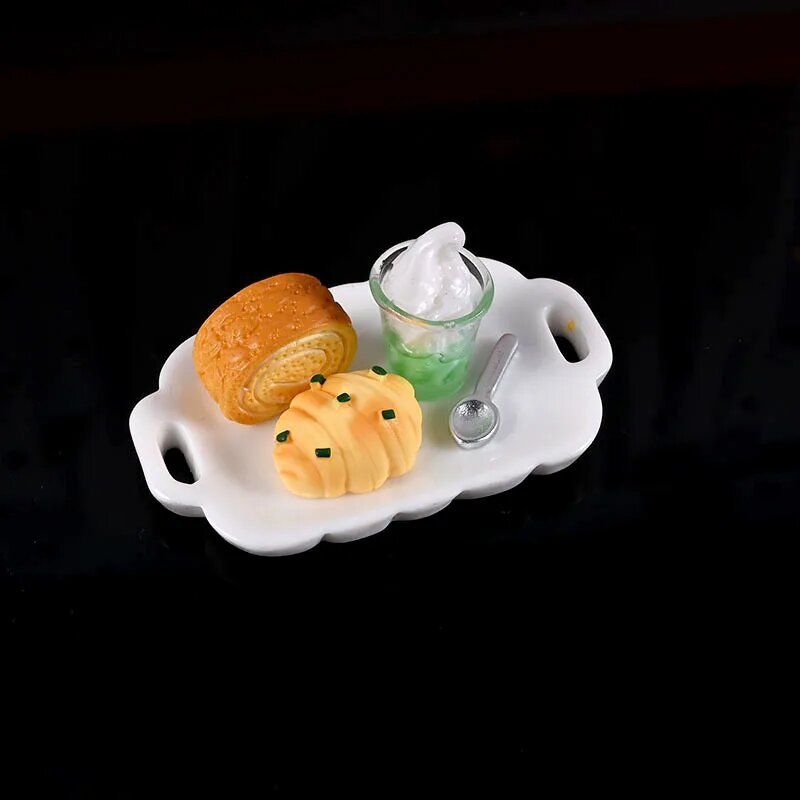 Набор миниатюрной еды из смолы, 1set
