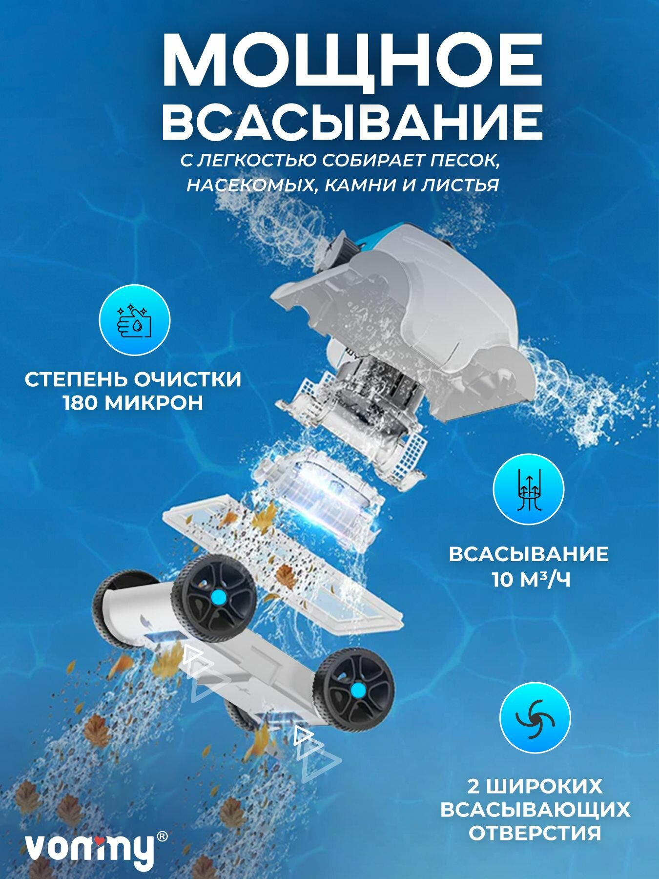 Пылесос для бассейна — фото 1