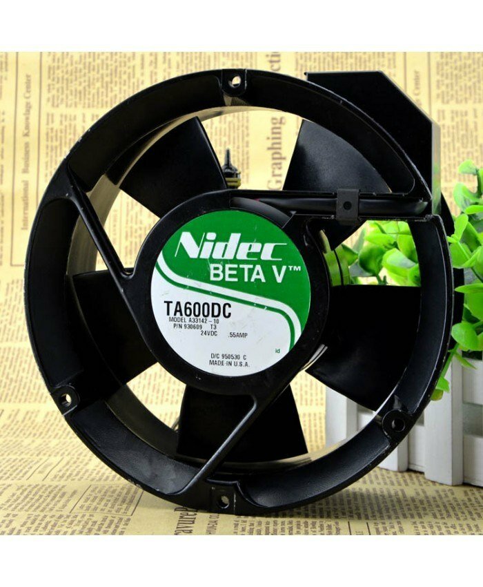 Оригинал Nidec TA600DC A33142-10 24V 0.55A 17CM 17050 Вентилятор