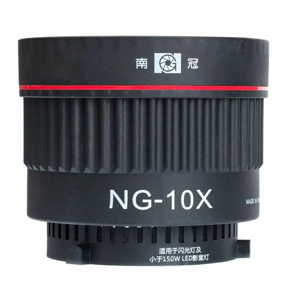 Линза френеля с цветными гелями Nanguan NG-10X, крепление Bowens