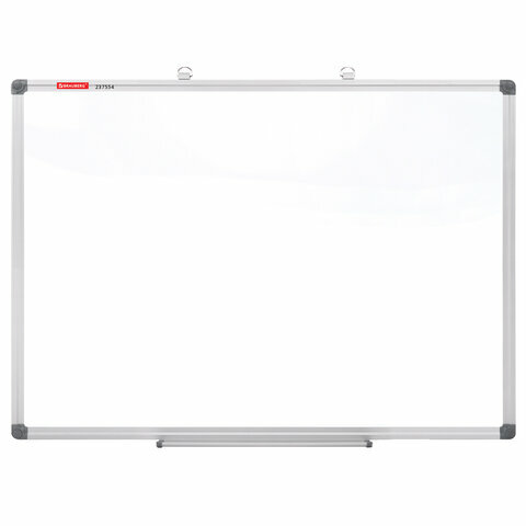 Доска магнитно-маркерная (60х90см), алюминиевая рамка, BRAUBERG Extra, 237554