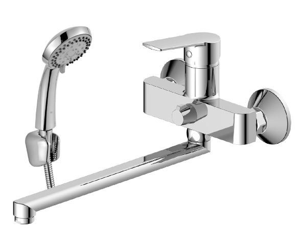 Смеситель для ванны Decoroom DR22043 длинный излив