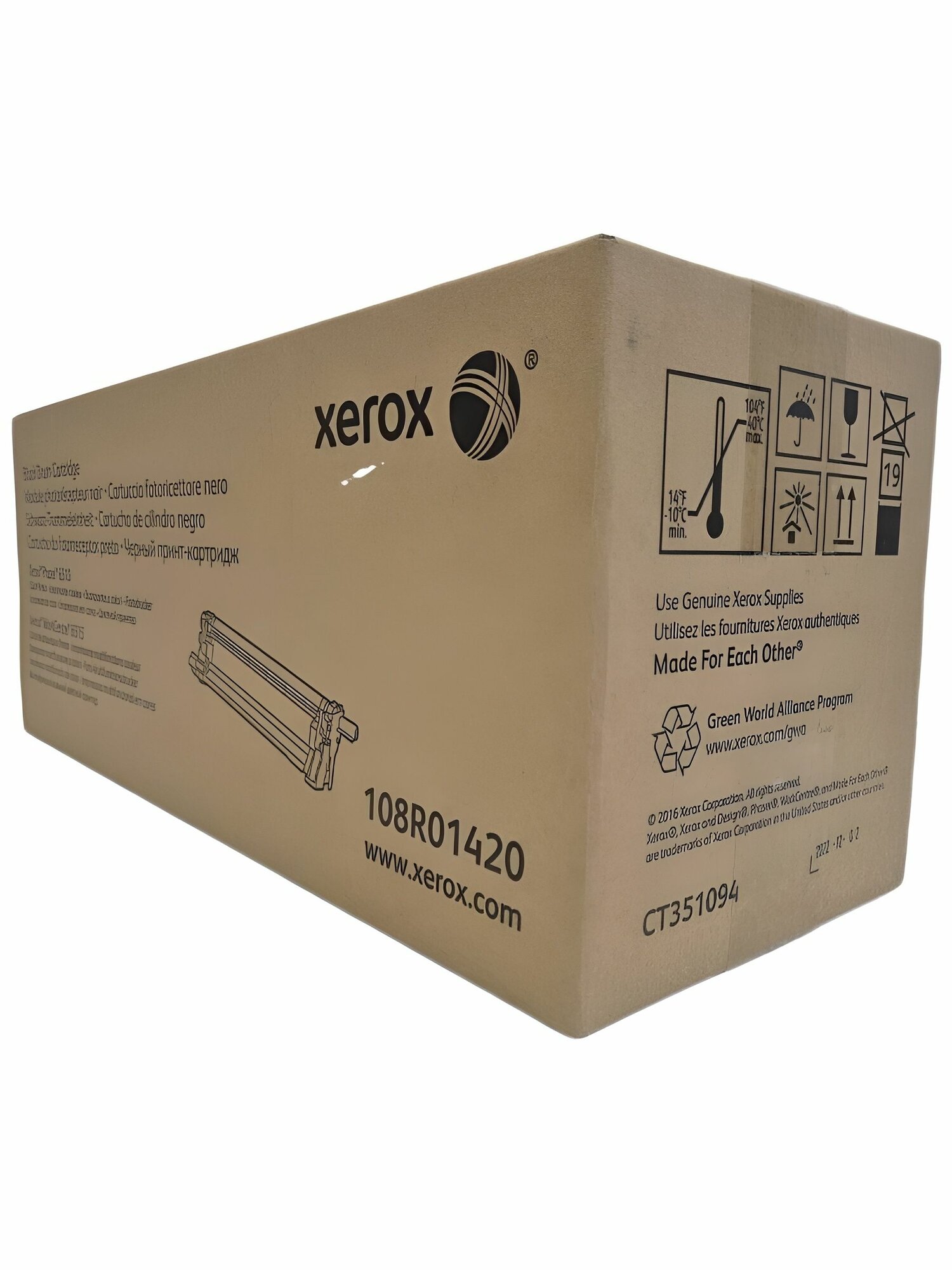Картридж лазерный Xerox 108R01420 оригинальный, черный (48 000 стр.) для Phaser 6510/WC 6515