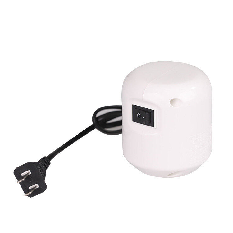 Электрический насос для универсальных компрессионных пакетов, вакуумный насос, портативный отсасывающий насос, для бытовых компрессионных пакетов, малый размер, белый цвет, американское оборудование