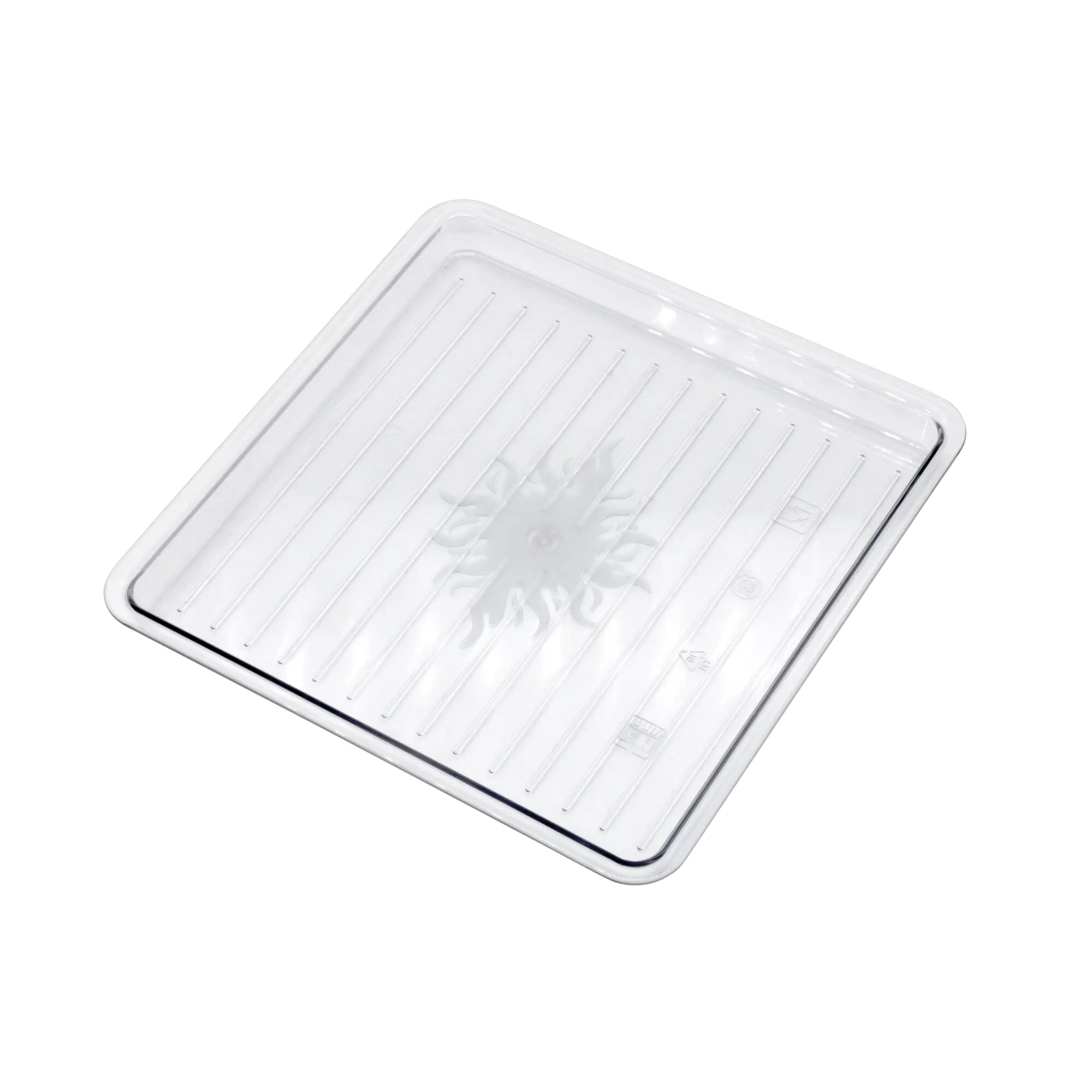 Delinia LM Органайзер 1 отсек пластиковый 15.21x1.5x15.21 см прозрачный для мелких деталей