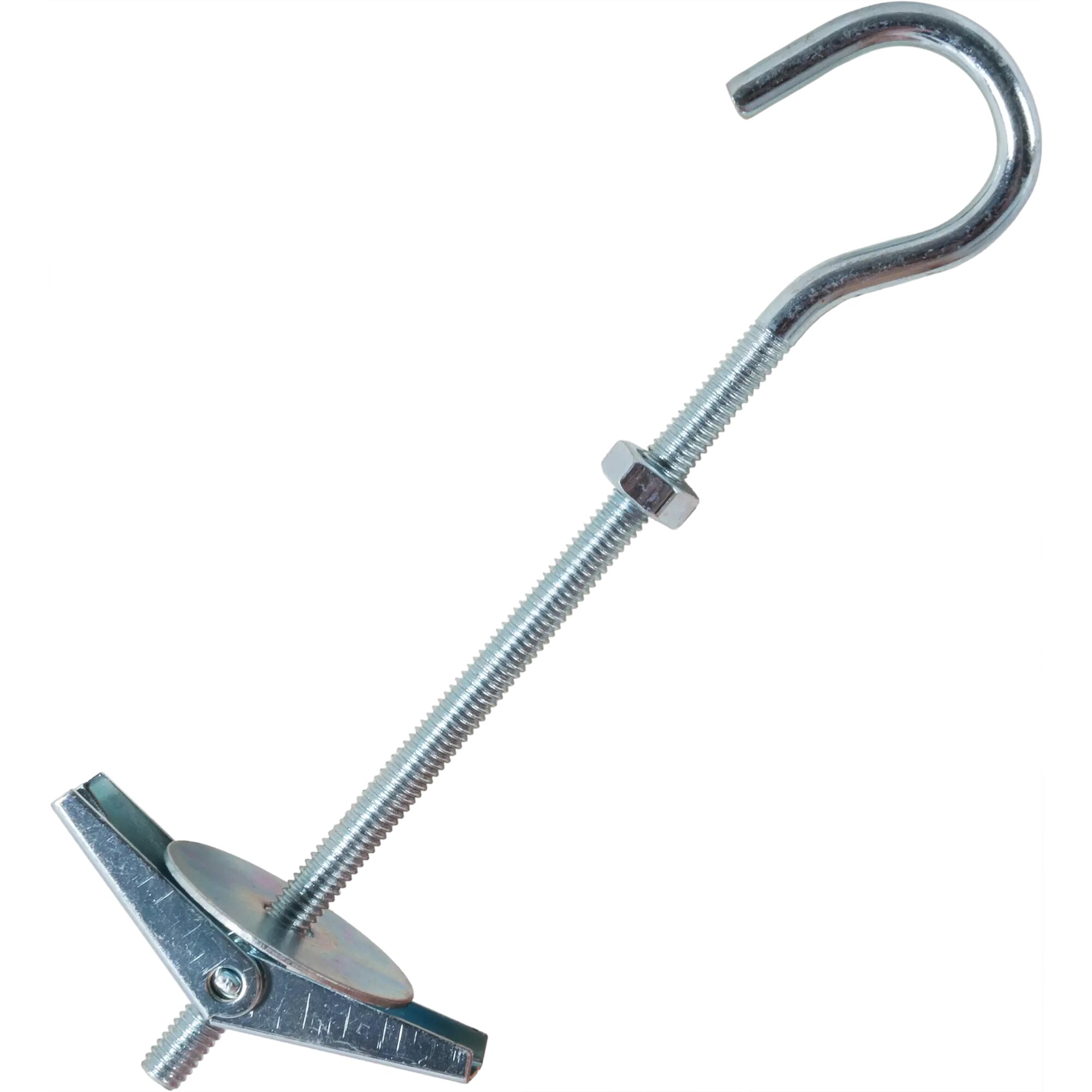 Анкер складной пружинный М4 с крюком 40x75 мм крепёж для крепких соединений