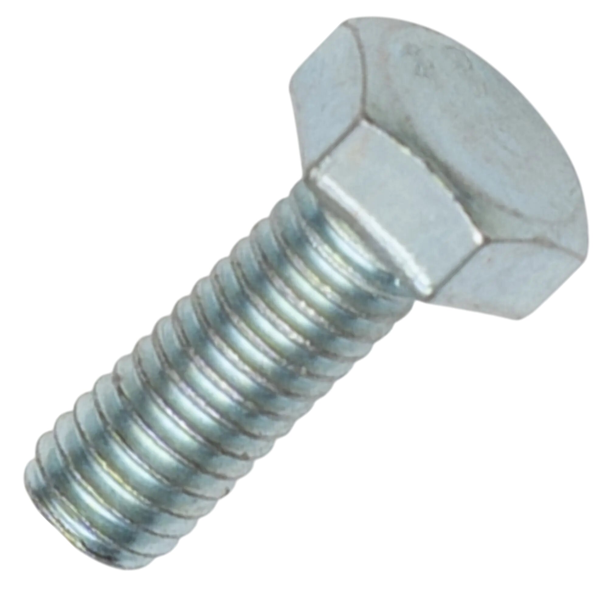 Болт DIN 933, 6x16 мм, оцинкованный, набор 28 шт, метрическая резьба M6 для сборки