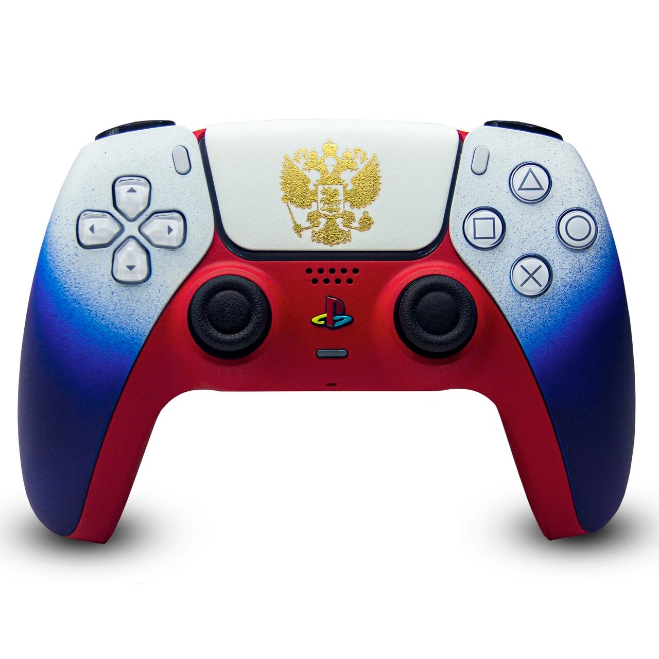 Кастомизированный геймпад Sony PlayStation 5 DualSense "Россия" Russia