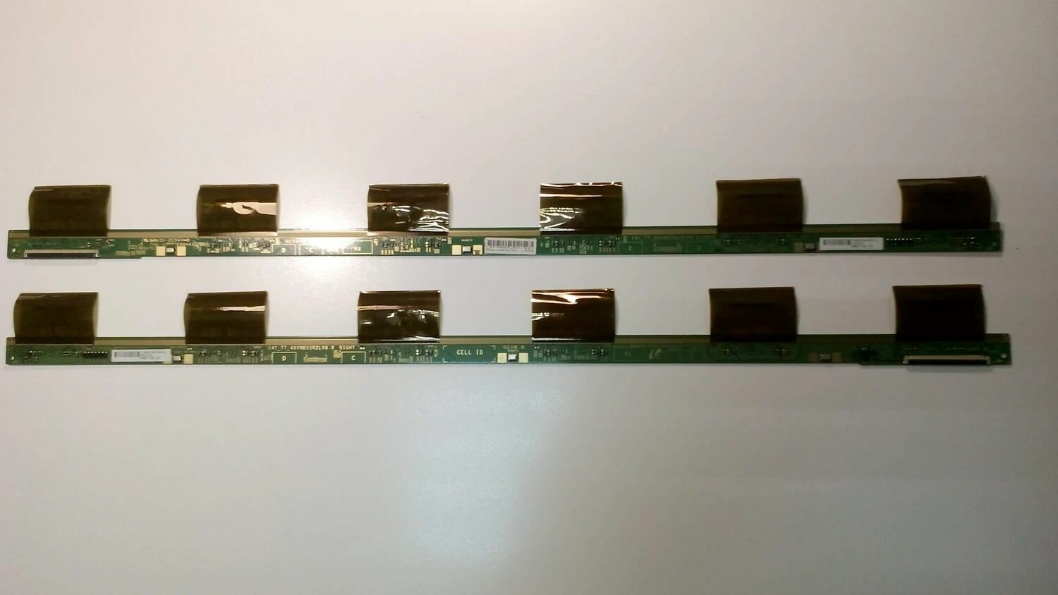 Driver Board 2 планки LCD CY-GH048CSLV1V FW50 14Y_TT_48VNB5SL2LV0.0 LEFT 14Y_TT_48VNB5SR2LV0.0 RIGHT LSF480HJ01-G01 для Ue48H6230Ak Ts01 Lcd Телевизор Samsung Плата разъемов арт. 7658