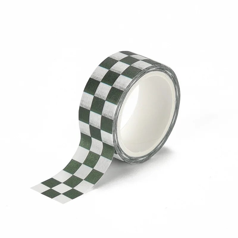 Декоративная бумажная лента Lytwtw's шахматный рисунок