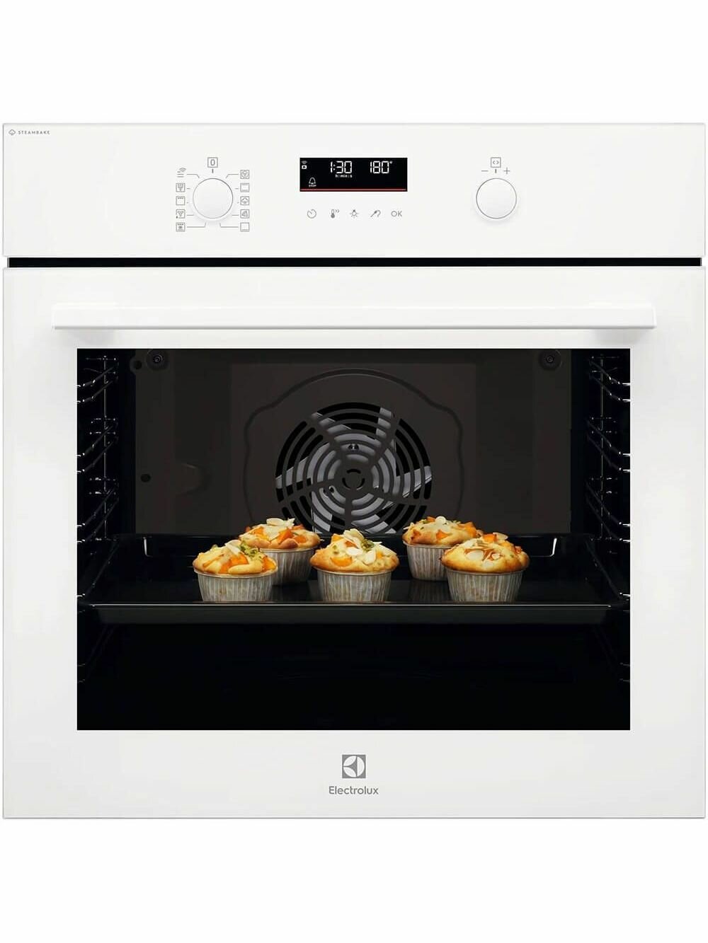 Встраиваемый духовой шкаф ELECTROLUX EOD6F77WV, официальная гарантия