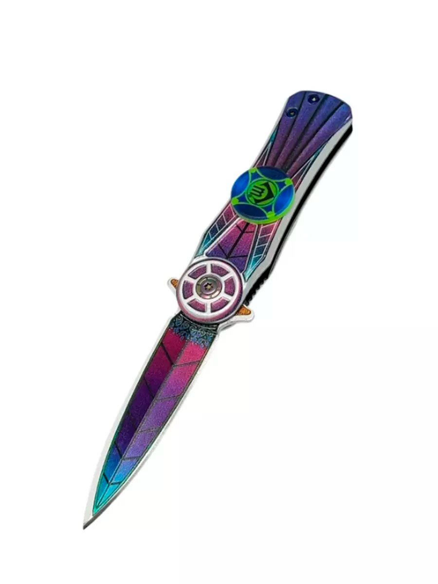 Спиннер-нож складной, перочинный нож, металлический