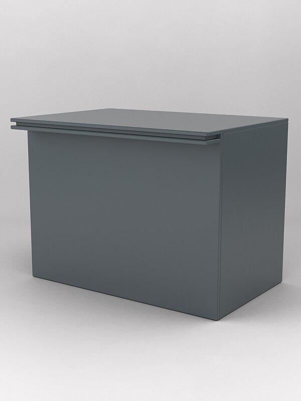 Стол выдачи "вайт стайл" №1, Темно-серый U2601. Производитель товара - компания Westcom.