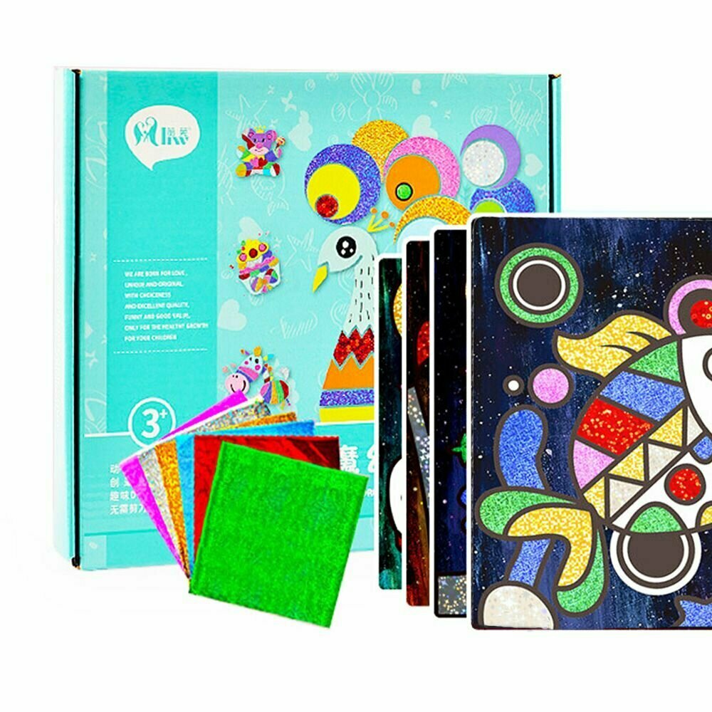 Тема животного мира, бумажные ремесла, подходит для детей 5 - 12 лет, чтобы улучшить творческое мышление, внимание, воображение.