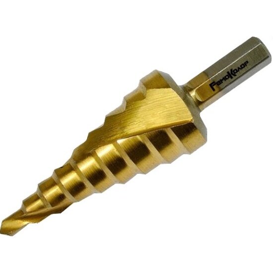 Ремоколор Сверло по мет, Ступ, HSS для отверстий 4-32мм, 35-6-432