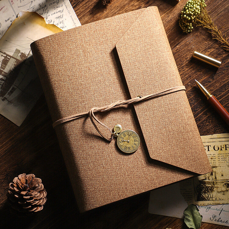 Винтажный альбом для фотографий с самоклеящейся ламинацией, ручной работы, памятный альбом для пары, билеты на кино, поезд, самолет, путешествия и пейзажи