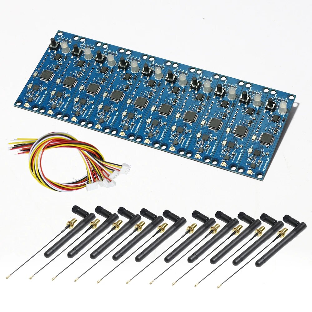 Беспроводной DMX контроллер COLORNIE 2 в 1 10 шт Blue