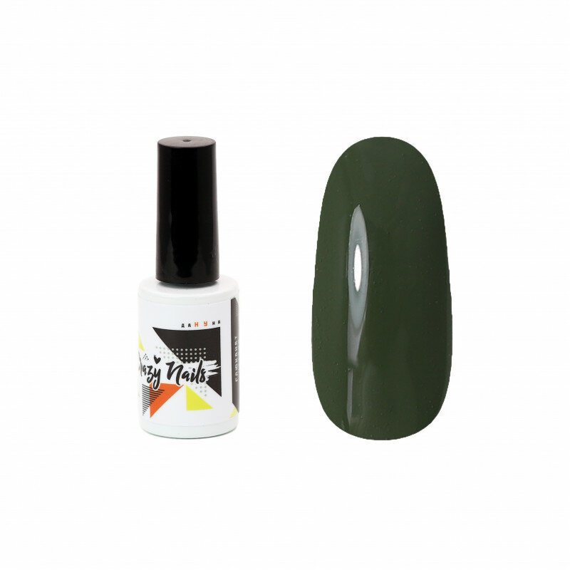 Гель-лак Crazy Nails, Коллекция "Глюконат натрия", цвет "Да Ну На", 10мл.