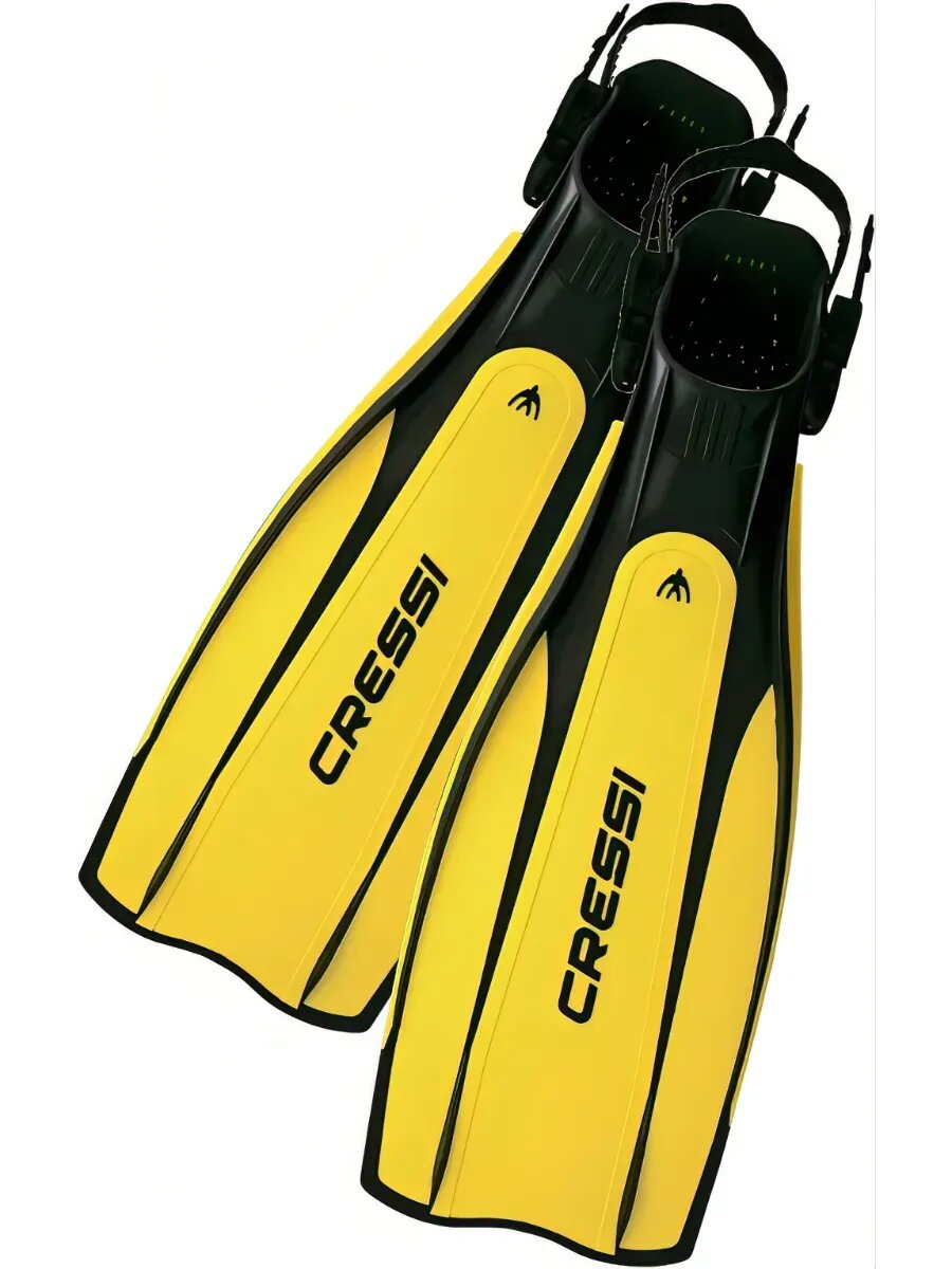Ласты для плавания и дайвинга CRESSI PRO LIGHT желтые, р.41-44