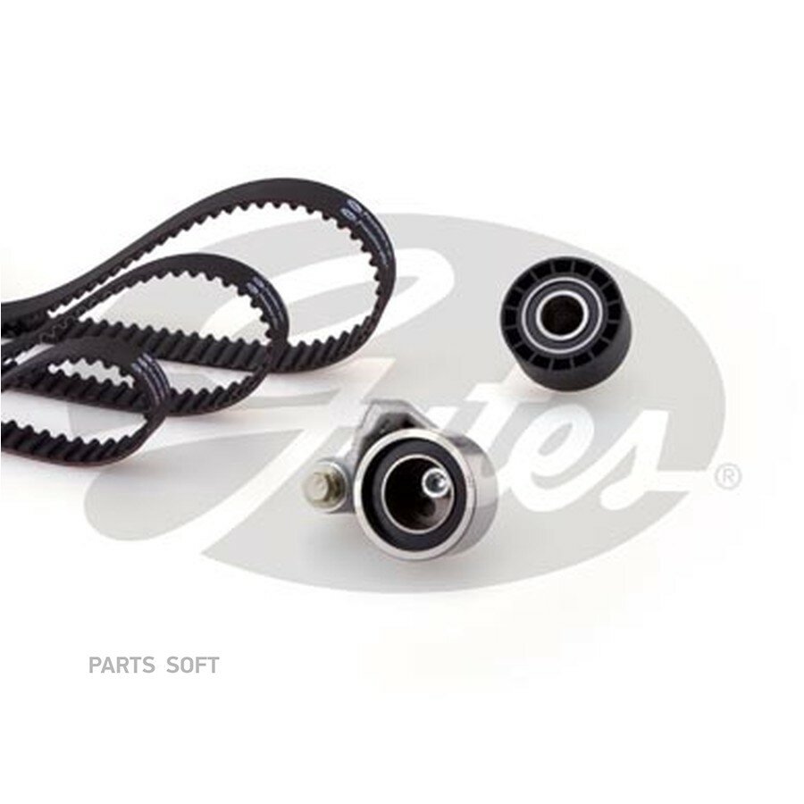 GATES K015527XS Ремень ГРМ зубчатый с роликами, комплект ()